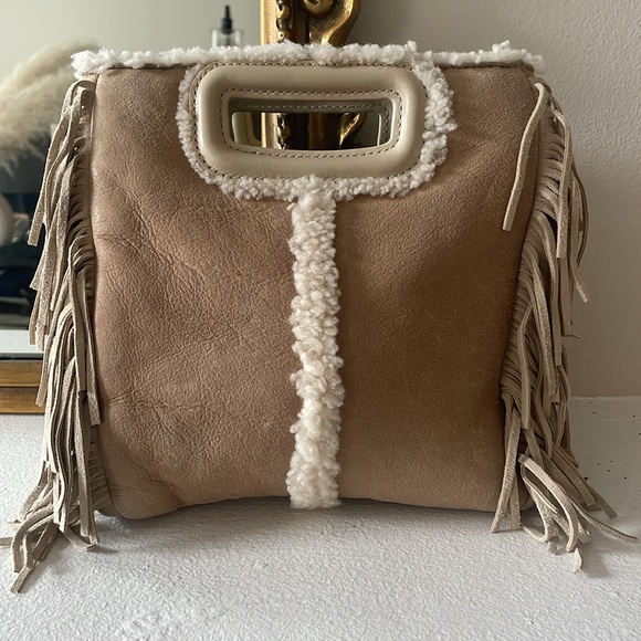 Maje | Bags | Maje Shearling Sheepskin Purse | Poshmark